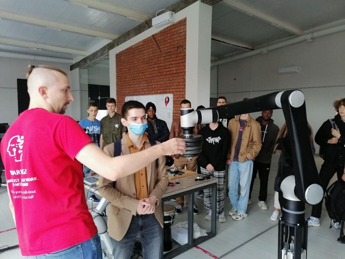 Профориентационная встреча в Rozum Robotics – Белорусский национальный ...