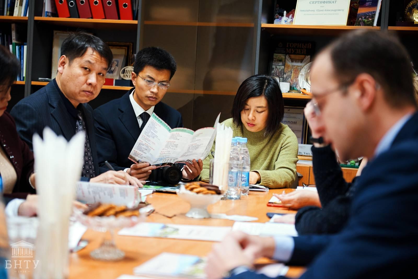 Делегация Вэйфанского Профессионального Института в БНТУ – Белорусский ...